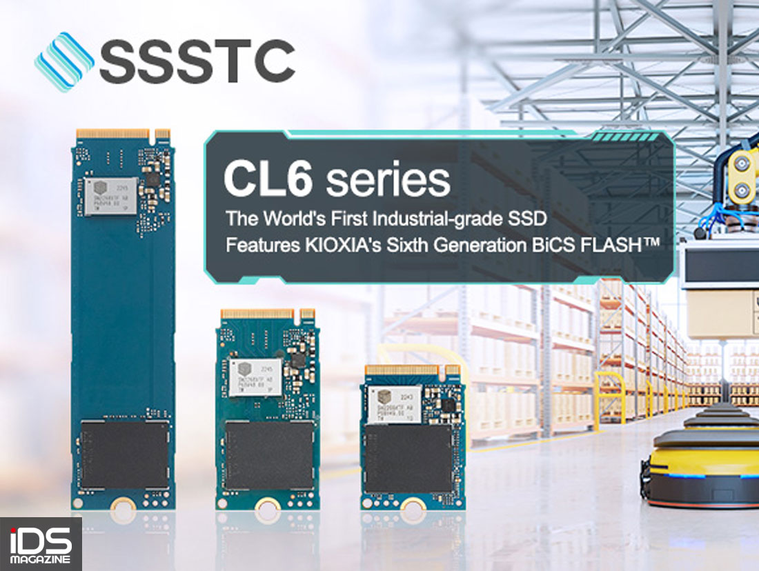 建興儲存科技CL6系列固態硬碟 全球第一款工業級SSD搭載KIOXIA第六代BiCS FLASH™技術-安防產業知識庫-iDS智慧安防雜誌